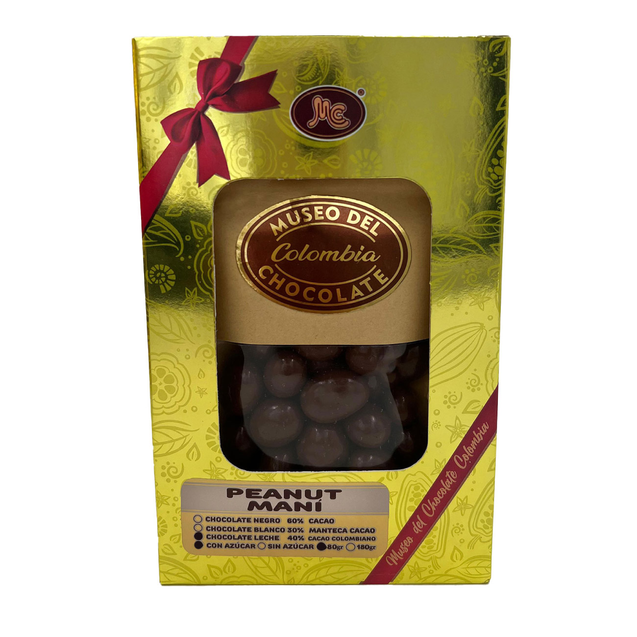 Perlas de Maní con Chocolate al 40% – Presentación en Caja Especial ...